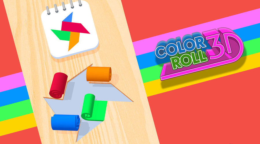 Color Roll 3D - Jouer en ligne sur Snokido