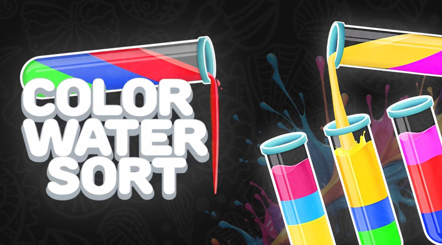 Color Water Sort 3D - Play Online on Snokido