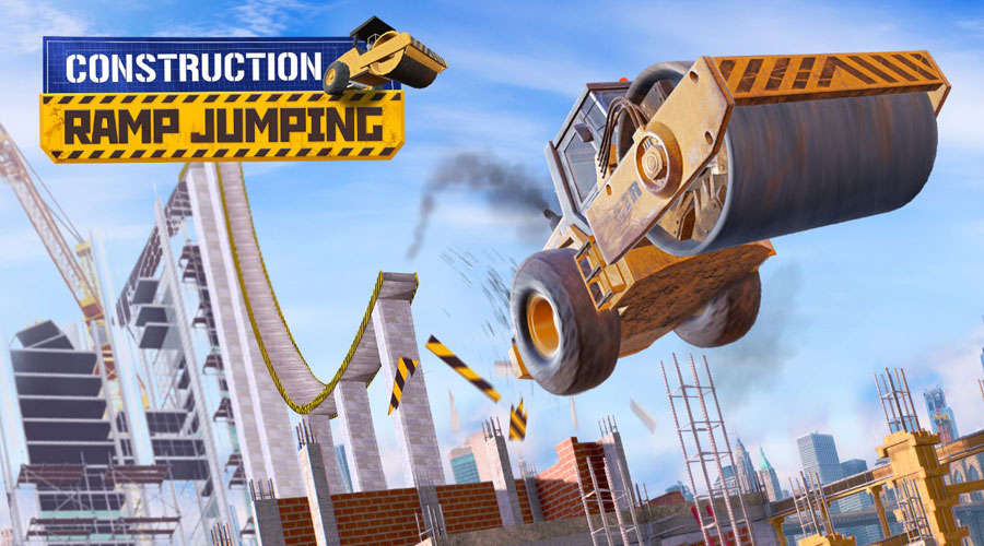 Construction Ramp Jump - Play Online on Snokido