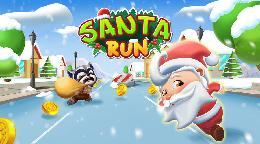 Santa Run - Play Online on Snokido