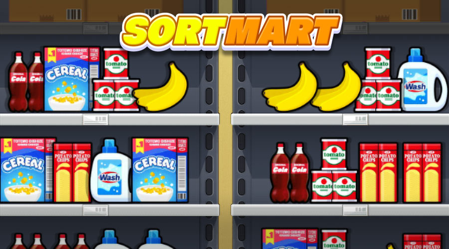Sort Mart - Play Online on Snokido