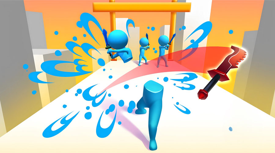 Sword Play! Ninja Slice Runner - Play Online on Snokido